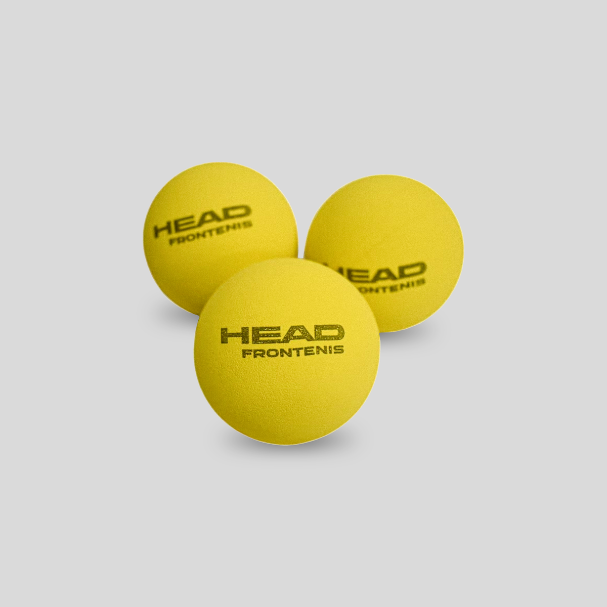 Bote con 3 Pelotas Head para Frontenis 551300 de Alta Durabilidad
