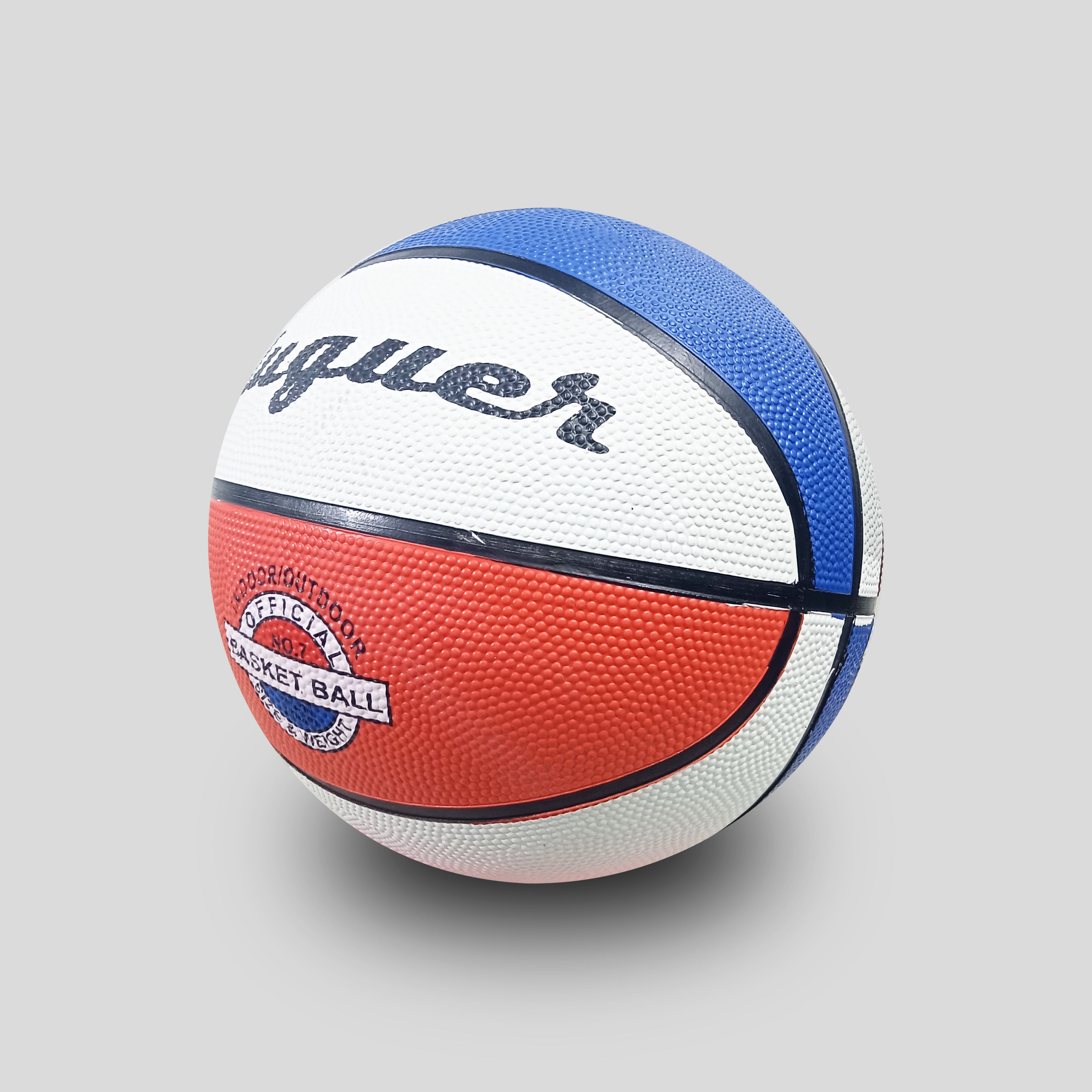 Balón de Básquetbol Luguer de Hule Vinil Tamaño 7,Circunferencia 35 cm